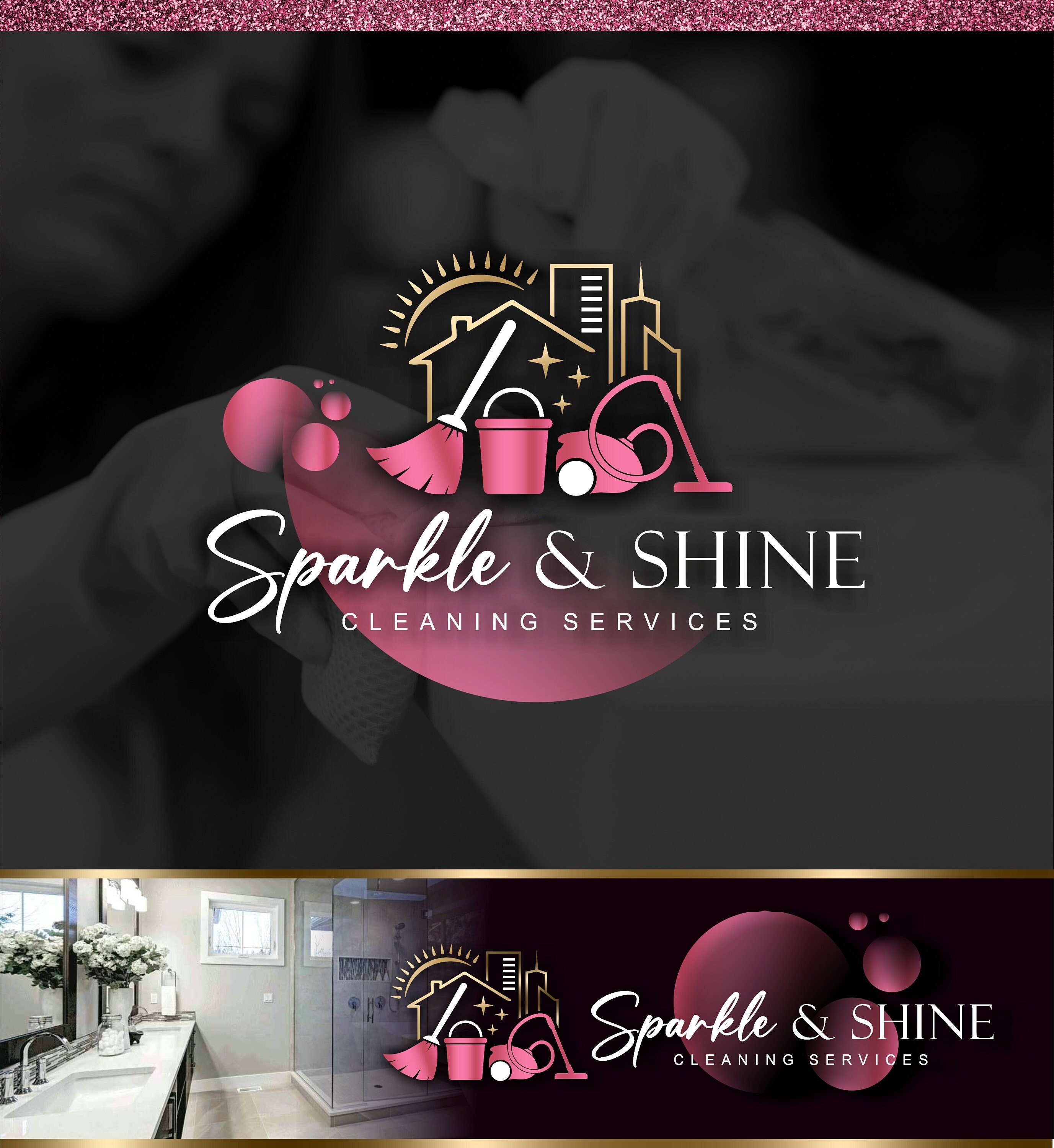Sparkle Cleaning Logo
