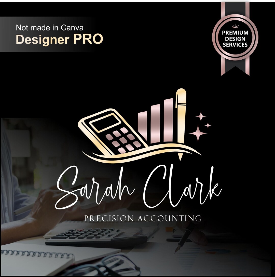 Finance Logo Design, Accounting Branding, Financial, Bookkeeping ...