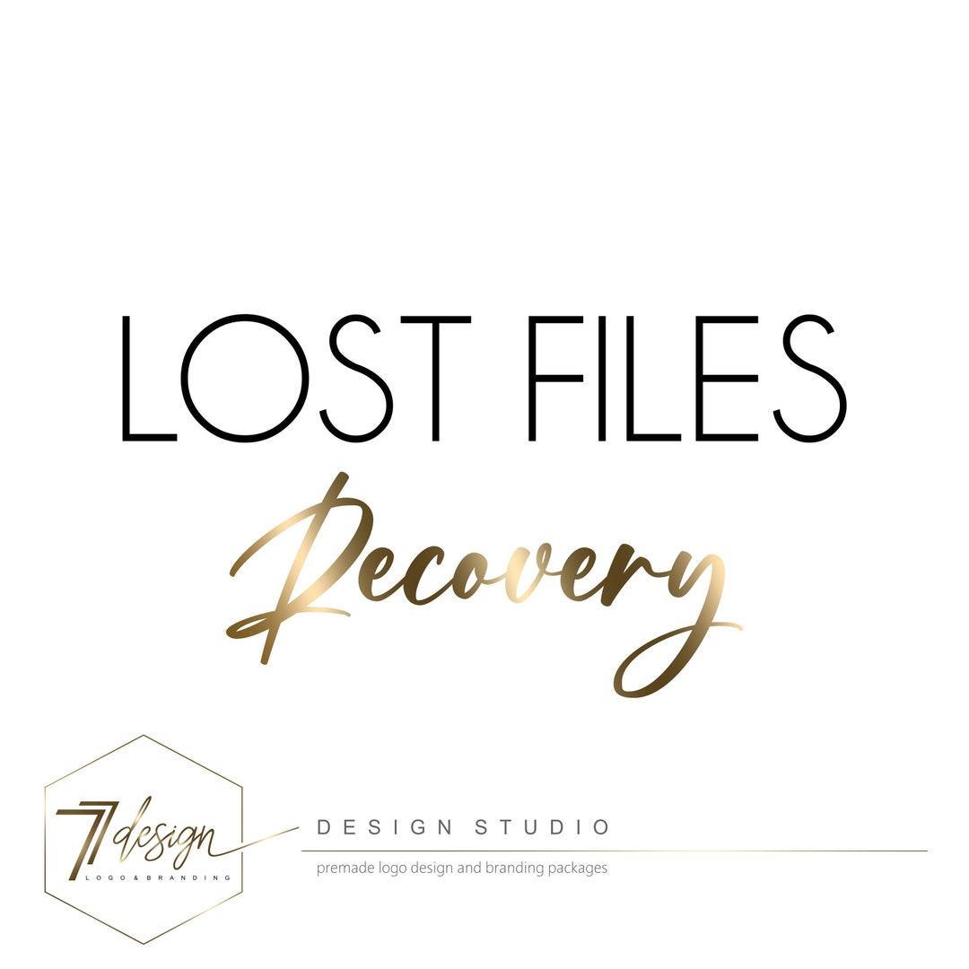 Lost Files RECOVERY - Etsy