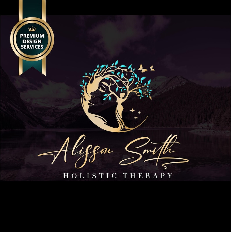 Tree of Life Logo, Spiritual Healing, Wellness Brand (premade) 591 - Etsy