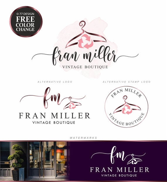 Second Hand Store Logo