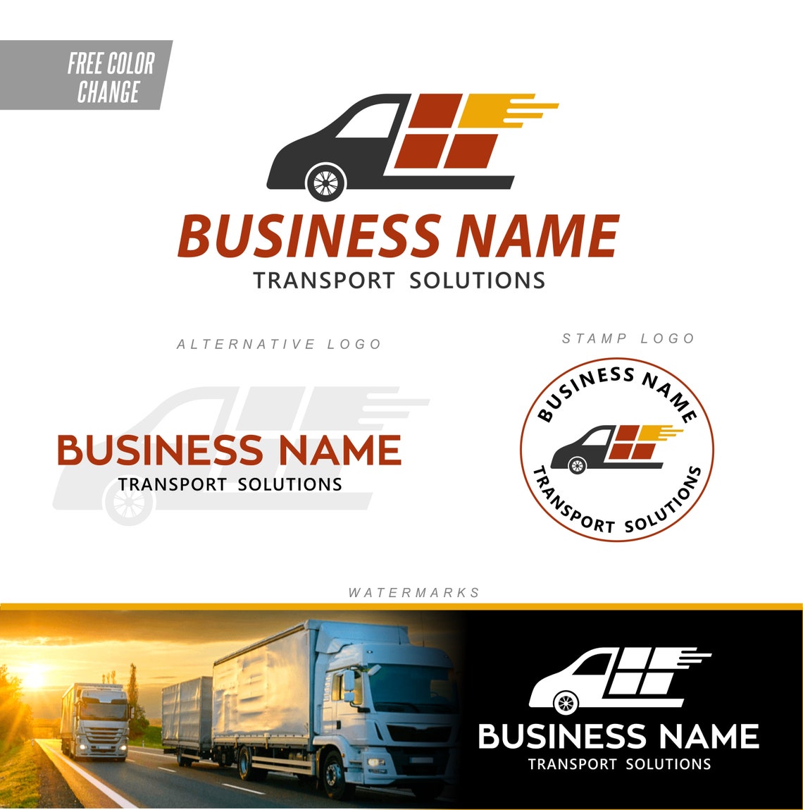 Transport Logo Logistic Company Logo Cargo Transport Logo - Etsy