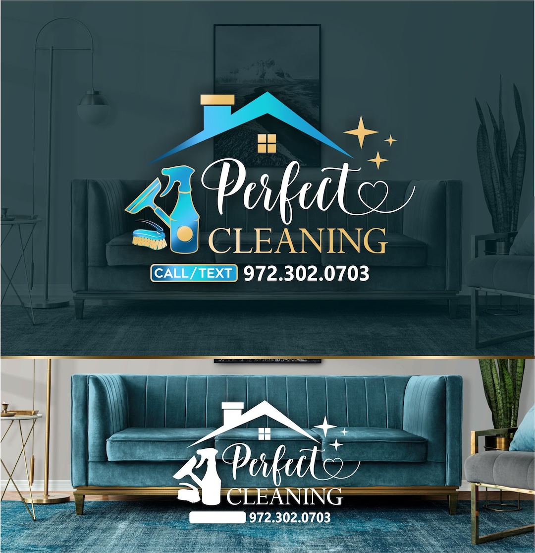 Cleaning Company Logo, Luxury Branding Logo, House Cleaning Logo ...