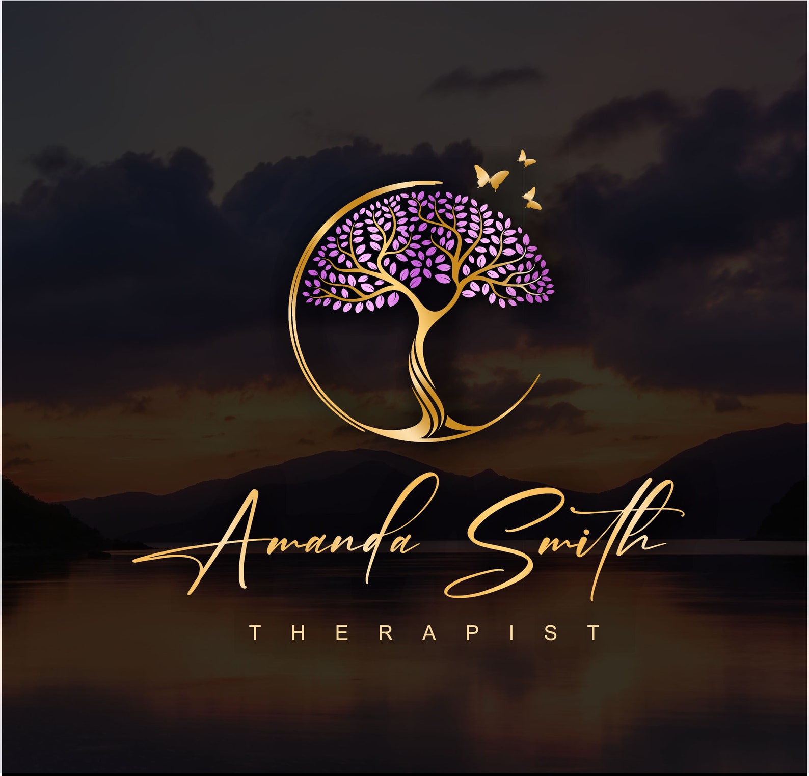 Tree of Life Logo Design, Holistic Branding Kit 570 - Etsy