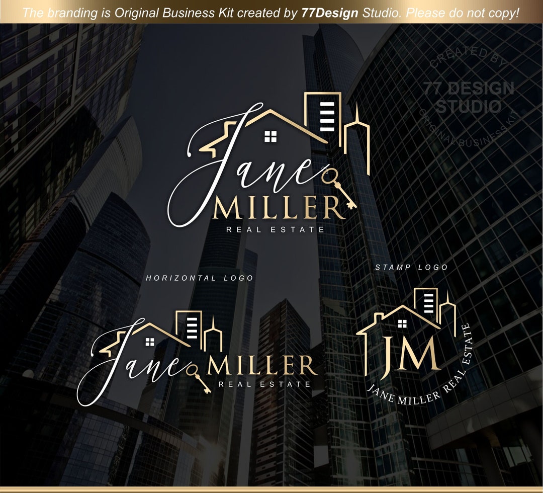 Real Estate Logo Design, Realtor Kit, Realtor Logo, Realtor Branding ...