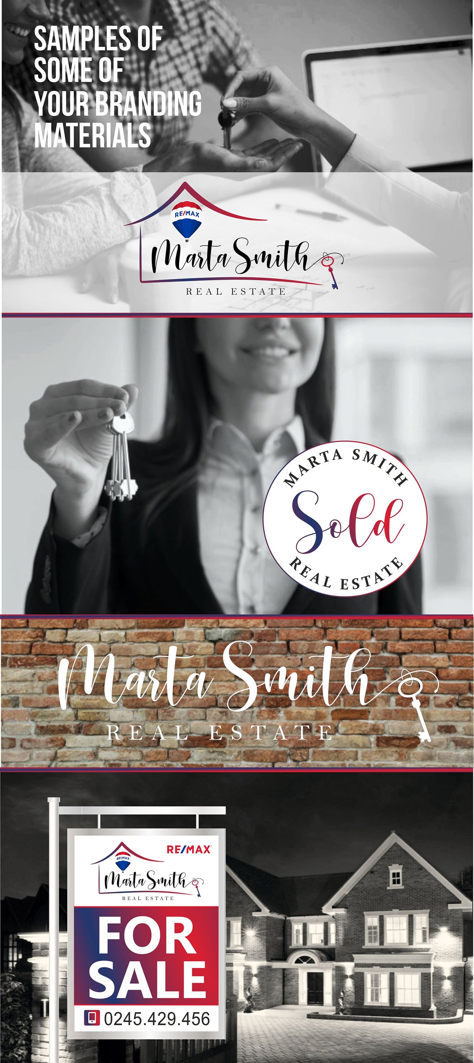 REMAX Balloon Logo Real Estate Logo Design Branding Kit - Etsy