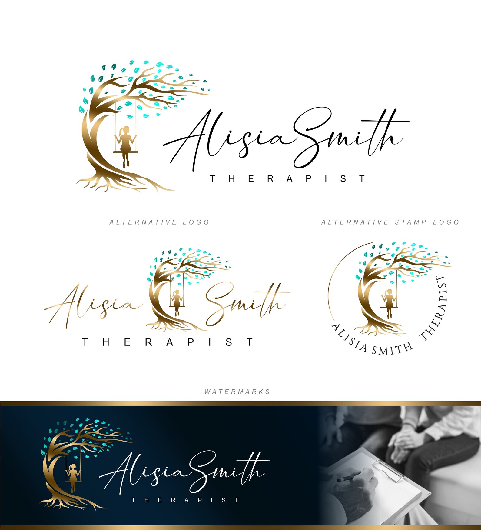 Life Coach Logo, Psychologist Logo, Tree of Life Roots Logo Design ...