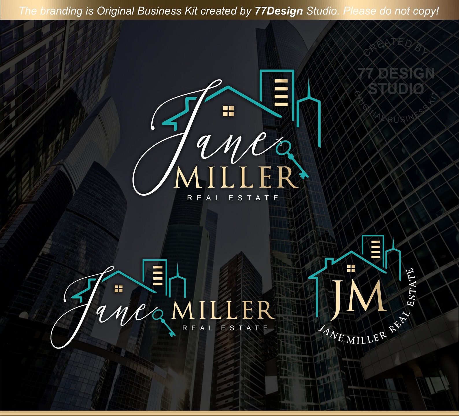 Real Estate Logo Design, Branding Kit, Realtor Logo, Realtor Branding ...