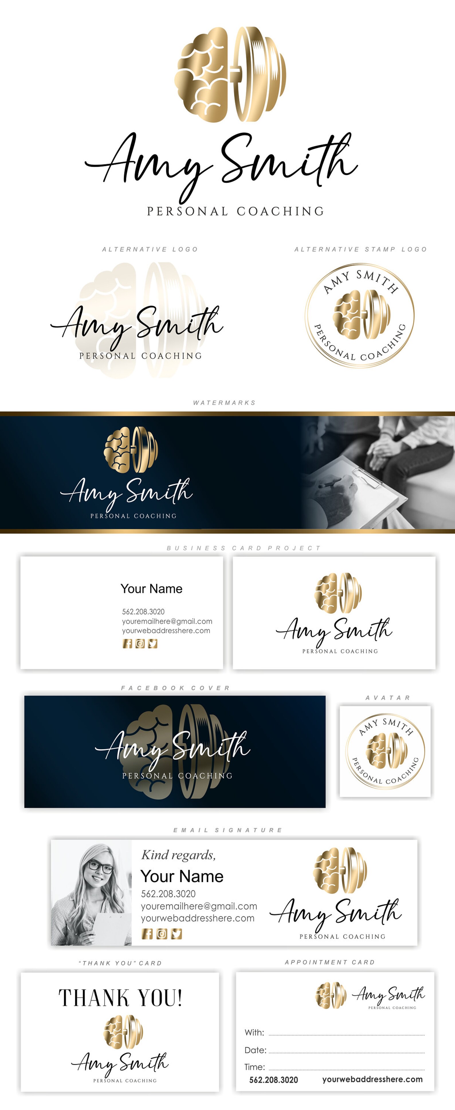 Life Coach Logo Body and Mind Coaching Personal Trainer - Etsy