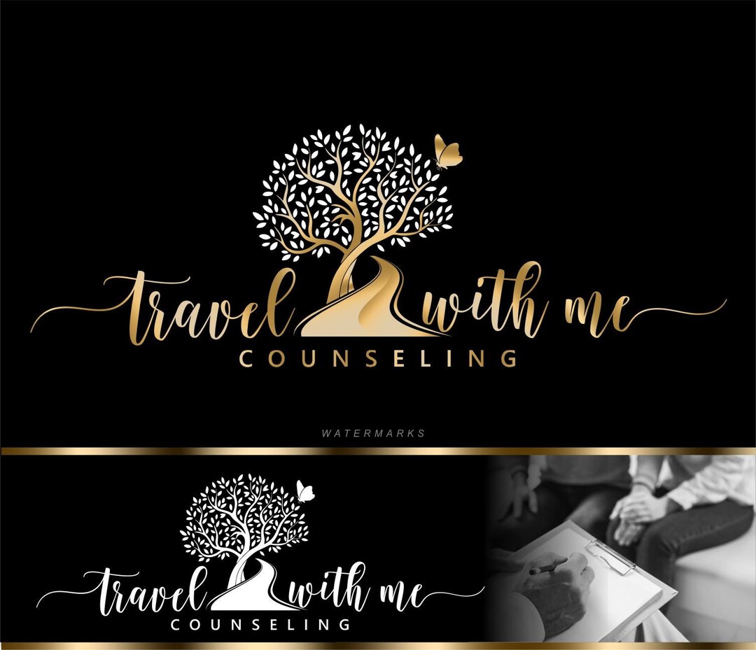 Life Coach Therapy Logo, Psychologist, Tree Path of Life Design ...