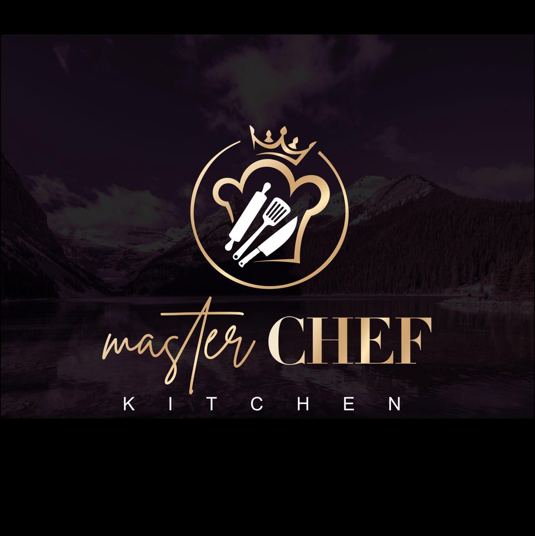 Premade Cook Logo Template, Restaurant Logo Design, Baking & Cooking ...