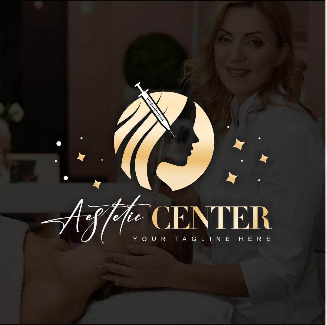 Botox Fillers Logo, Esthetician Logo, Beauty Salon Logo, Hyaluron Pen ...