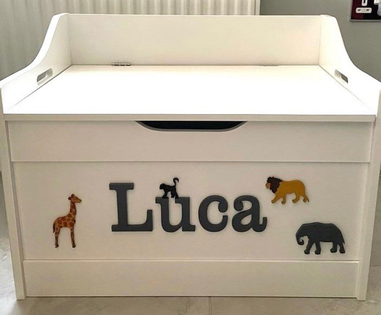 Personalised Toy Box - Etsy UK