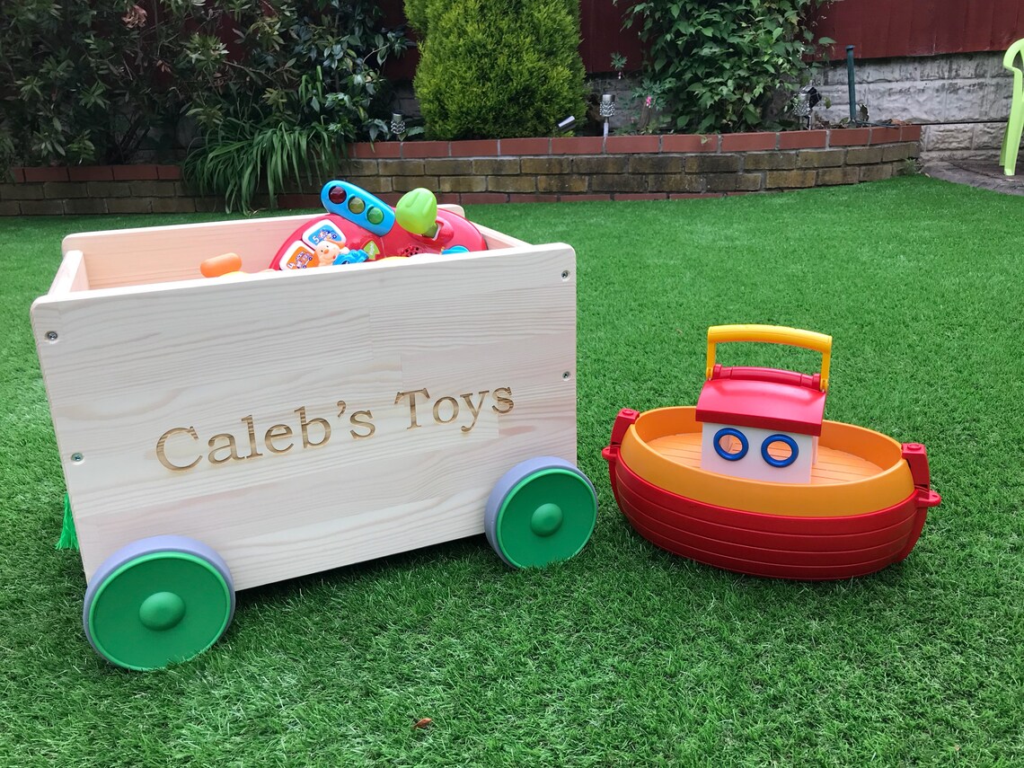 Personalised Toy Cart | Etsy