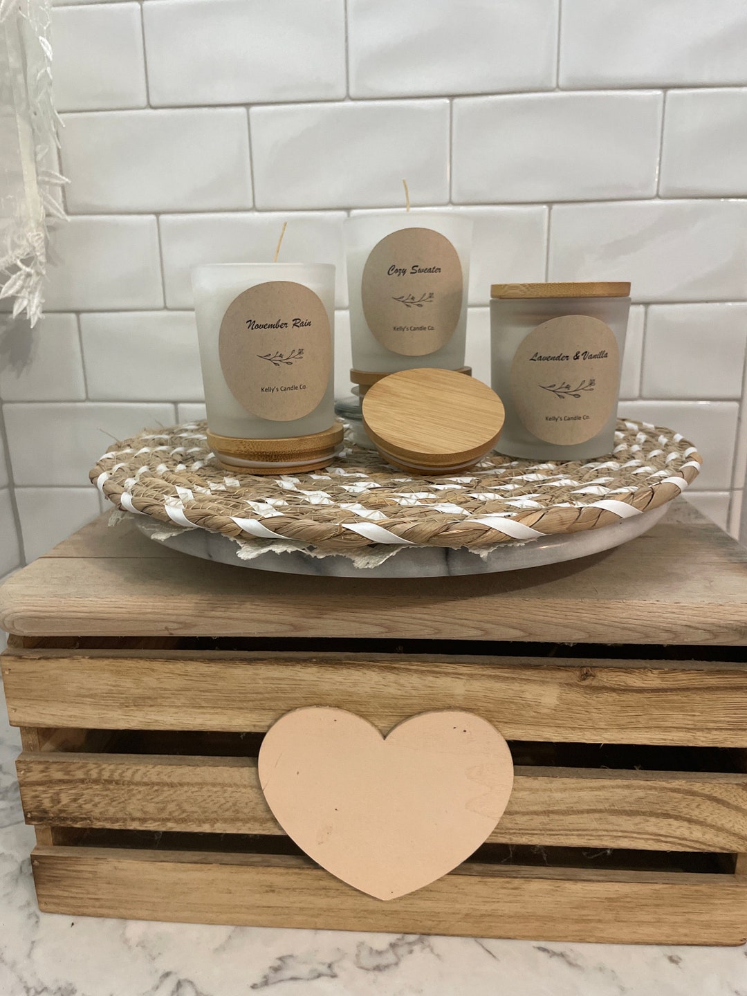Handmade Candles - 6oz - Etsy