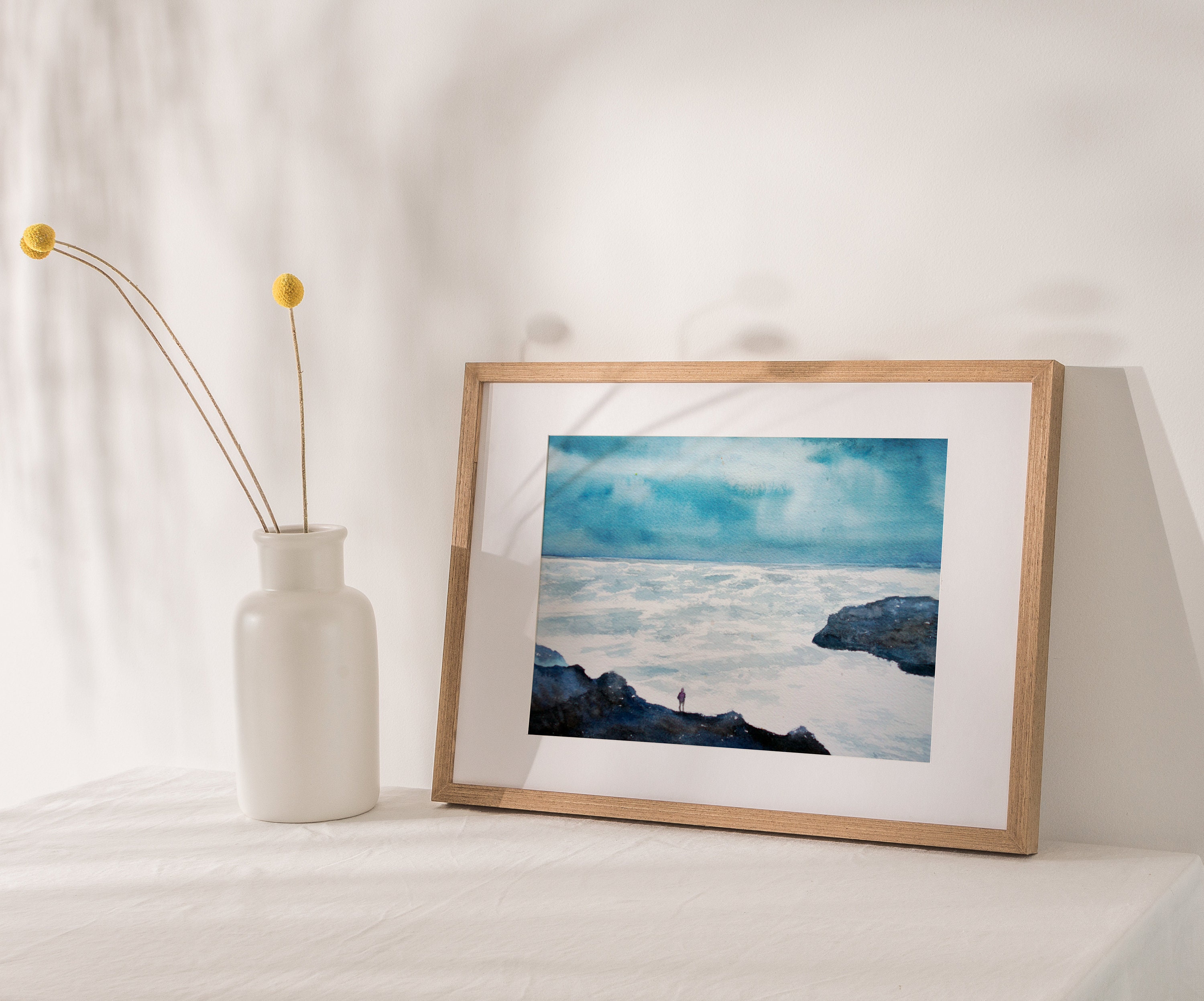 Pacific Northwest Sea | Original Sea Watercolor Art, Olympic Peninsula ...