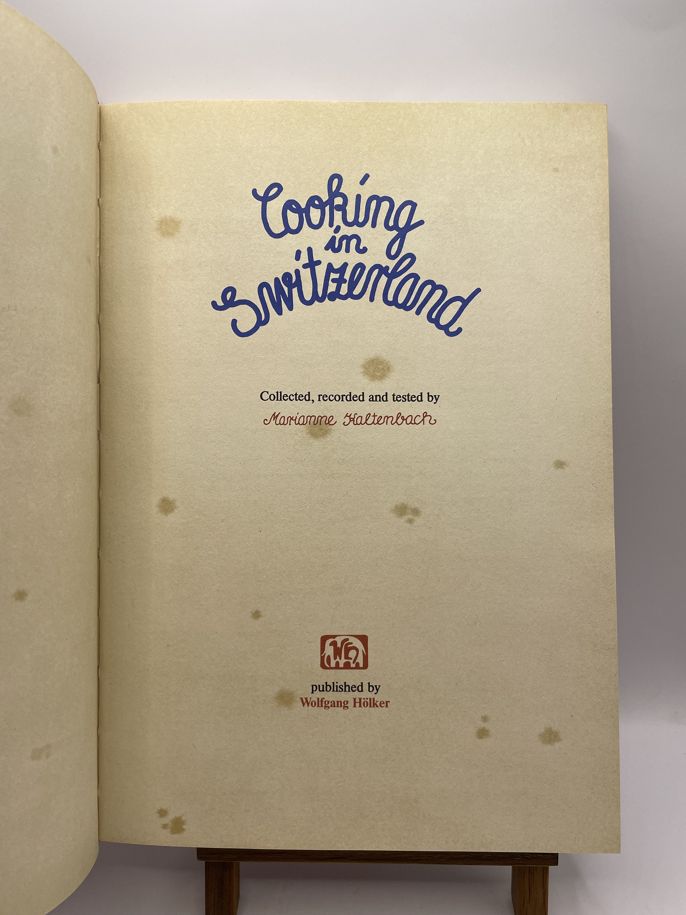 Depression Era Anchor Hocking Glass Syrup Pitcher and Swiss Cookbook ...