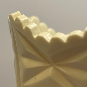 Vintage Regaline Pressed Plastic Vase - Etsy