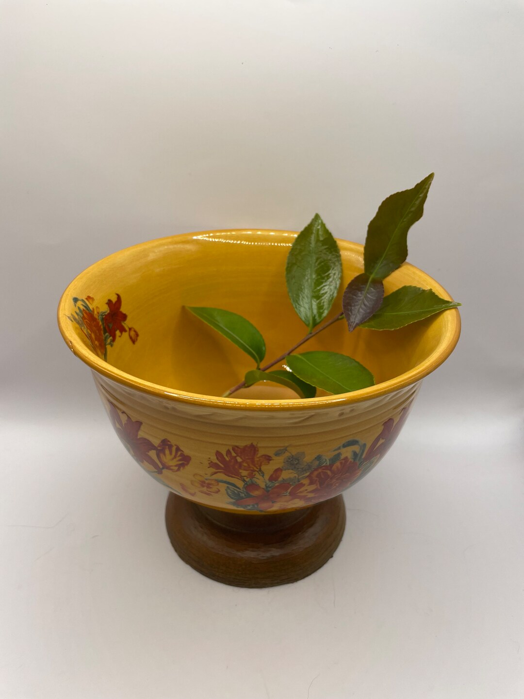 Vintage FTD Floral Planter - Etsy