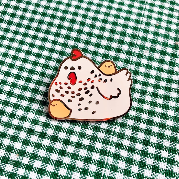 Chicken Pin - Etsy