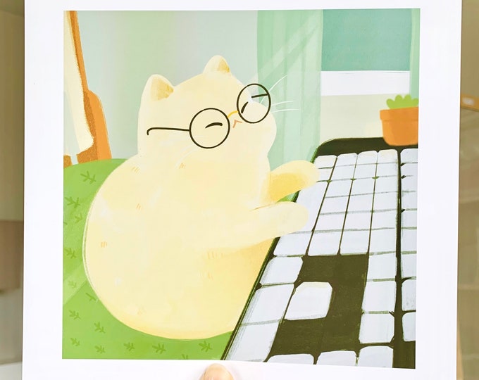 Click Clack Art Print - Etsy