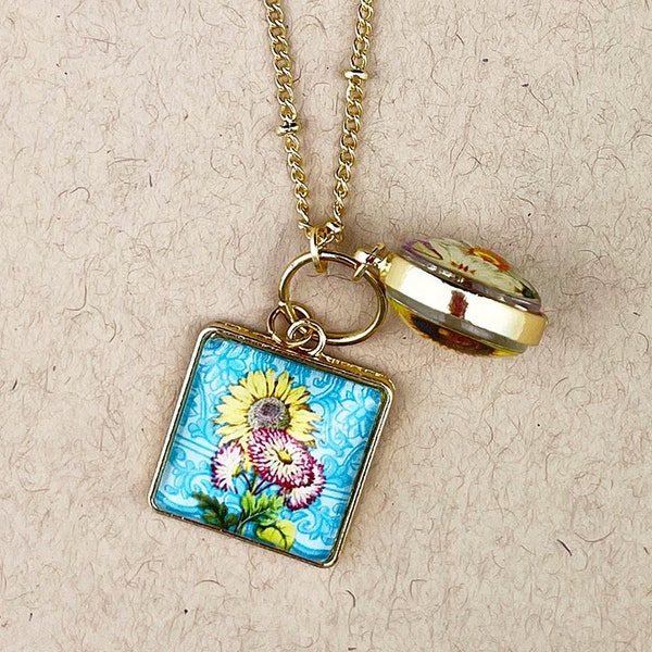 Two Sided Pendant - Etsy