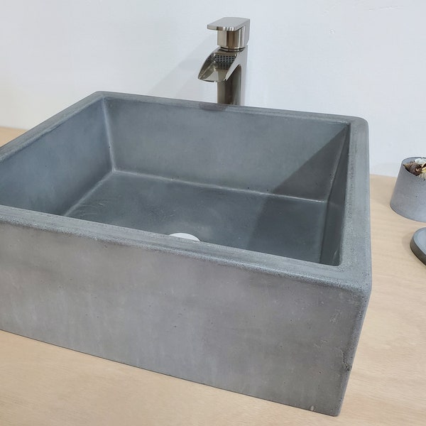 Concrete Vessel - Etsy