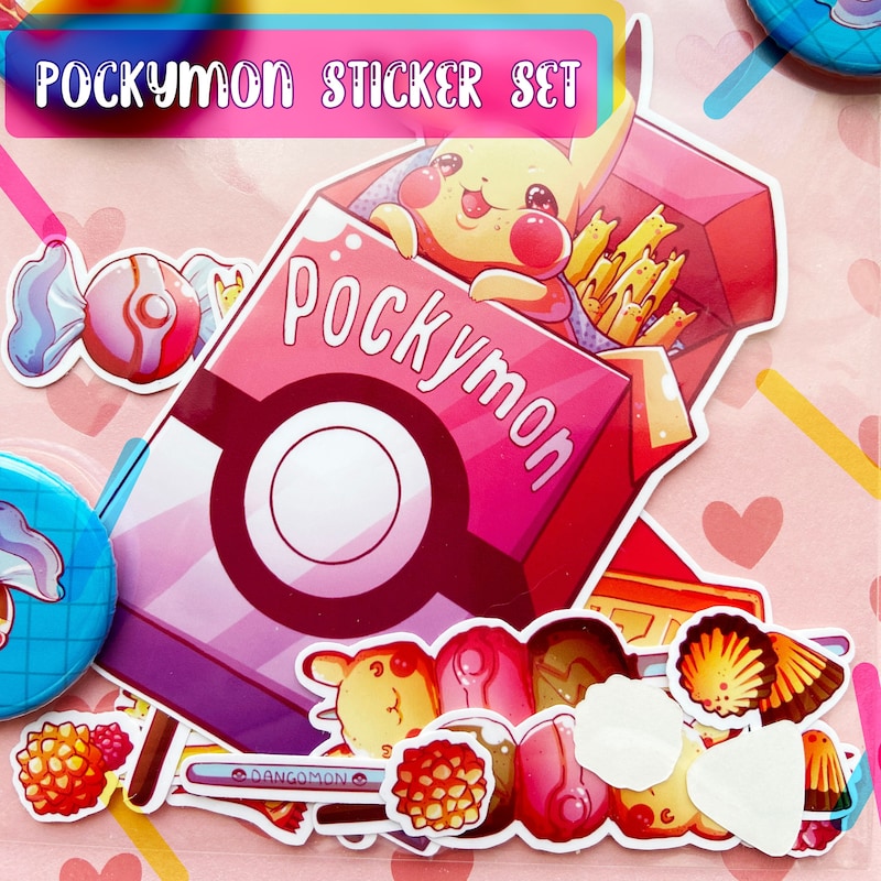 Pocky Sticker - Etsy