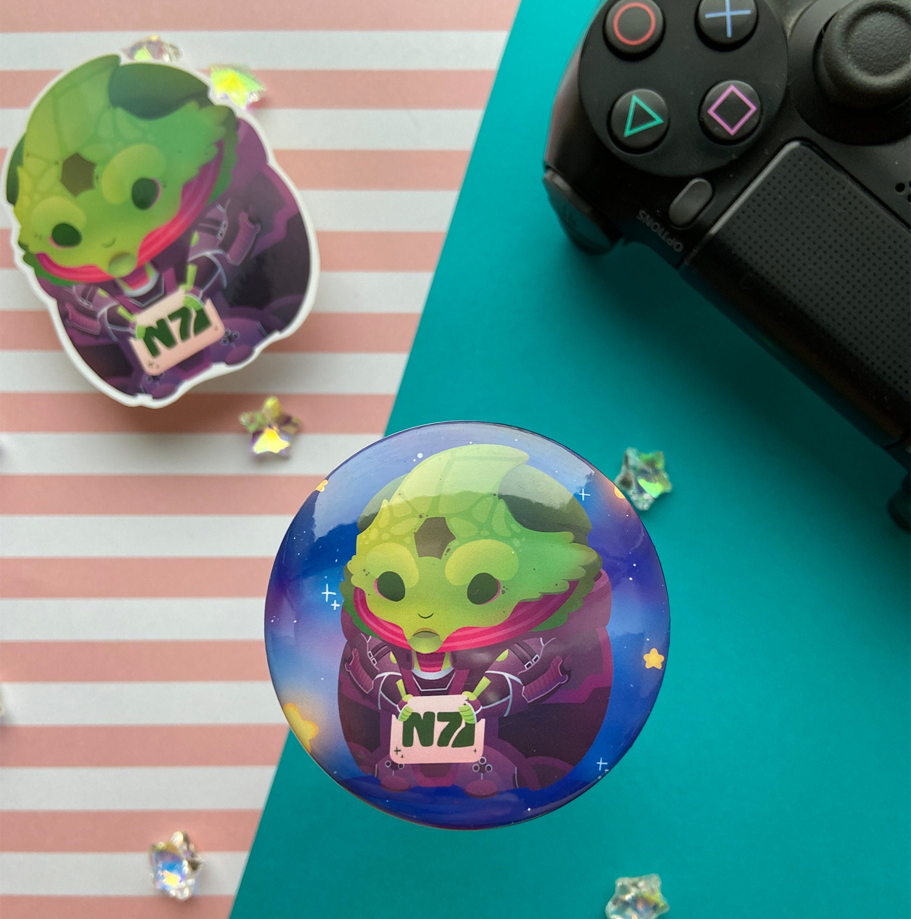 ME Chibi Alien Buttons - Etsy