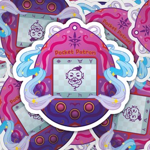 Dnd Warlock Pocket Patron Stickers - Etsy