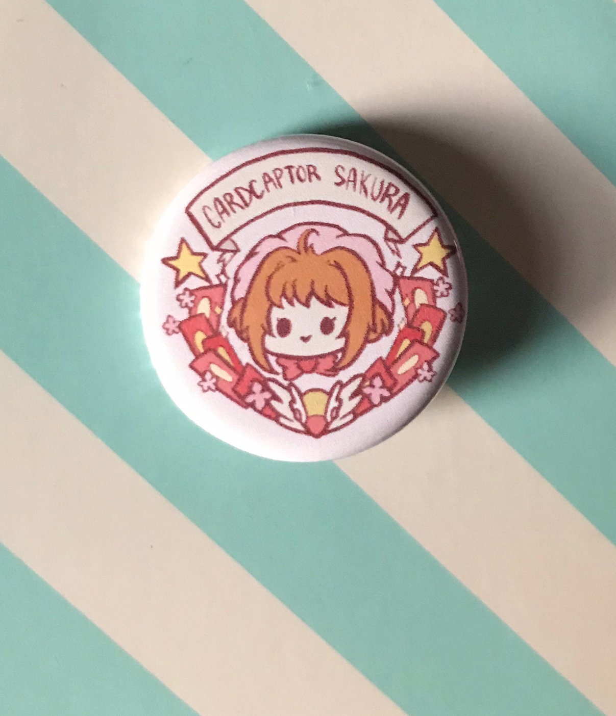 Cardcaptors Sakura Buttons - Etsy