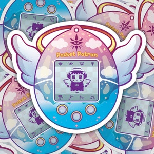 Dnd Warlock Pocket Patron Stickers - Etsy