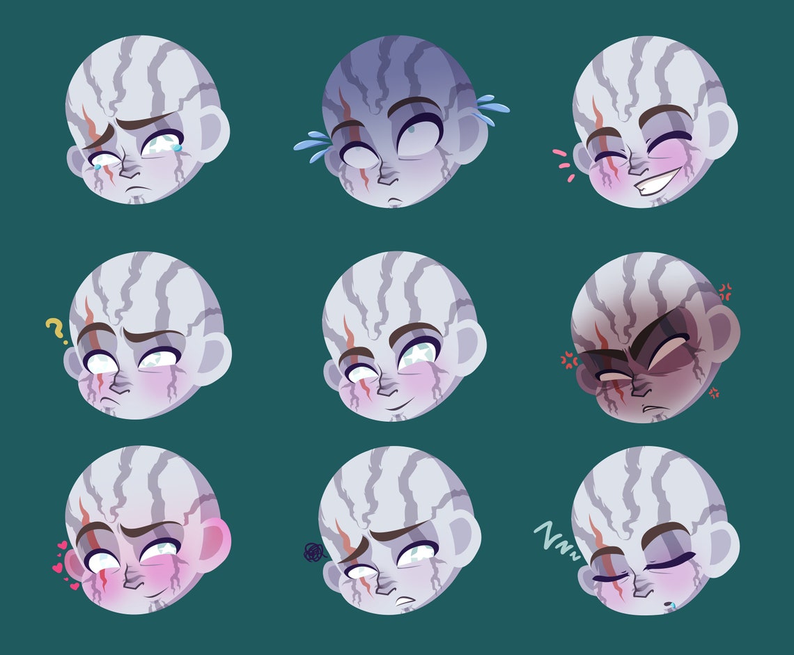 Custom Emoji Set Commissions - Etsy