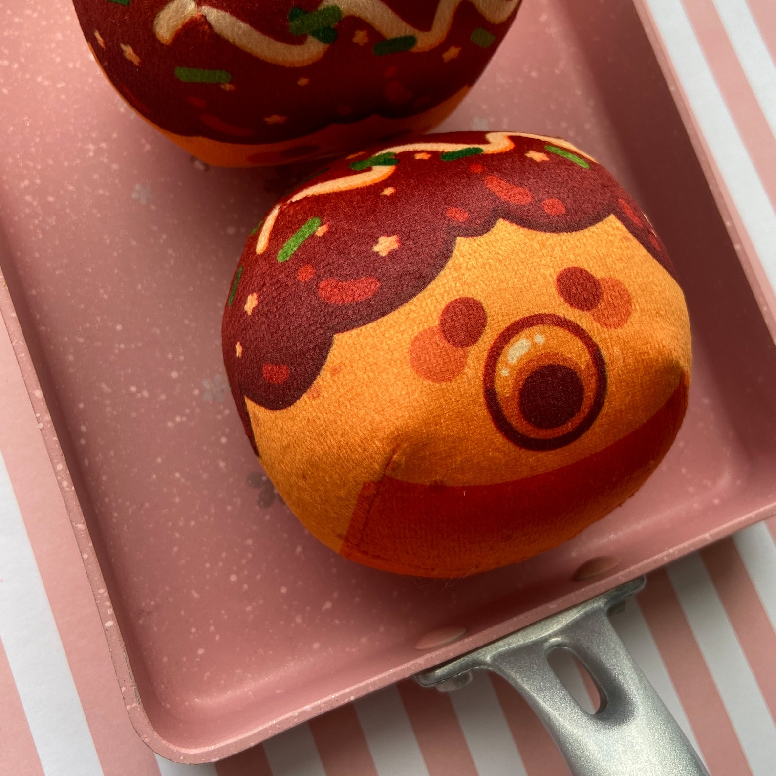 Takoyaki Plush Keychain - Etsy