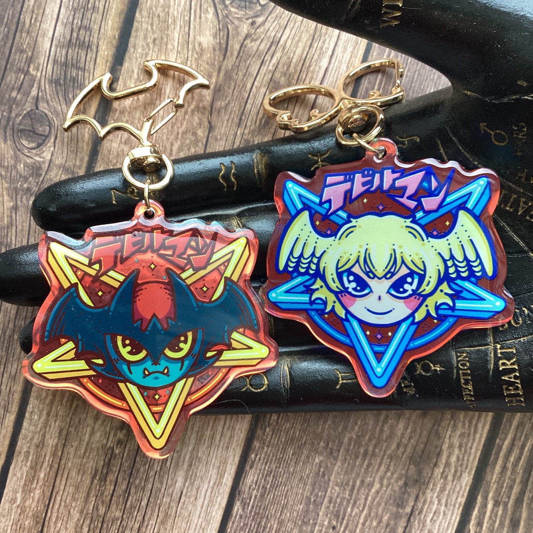 Devilman Keychains - Etsy