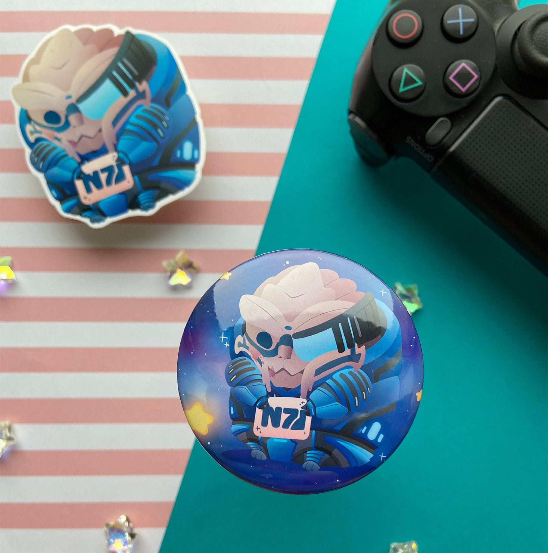 ME Chibi Alien Buttons - Etsy