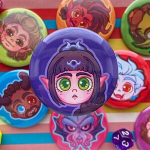 BG3 Chibi Buttons - Etsy