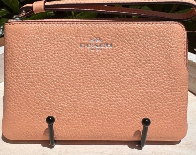 Coach Peach Wallet - Etsy