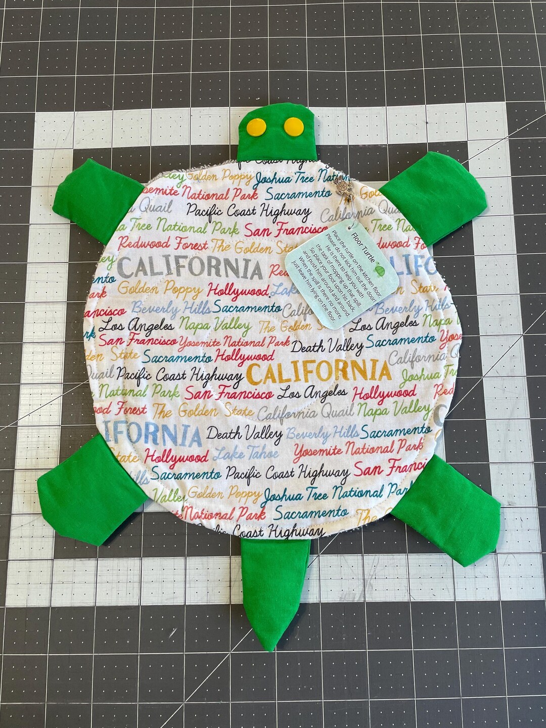 Floor Turtle Mop - Handmade - Etsy