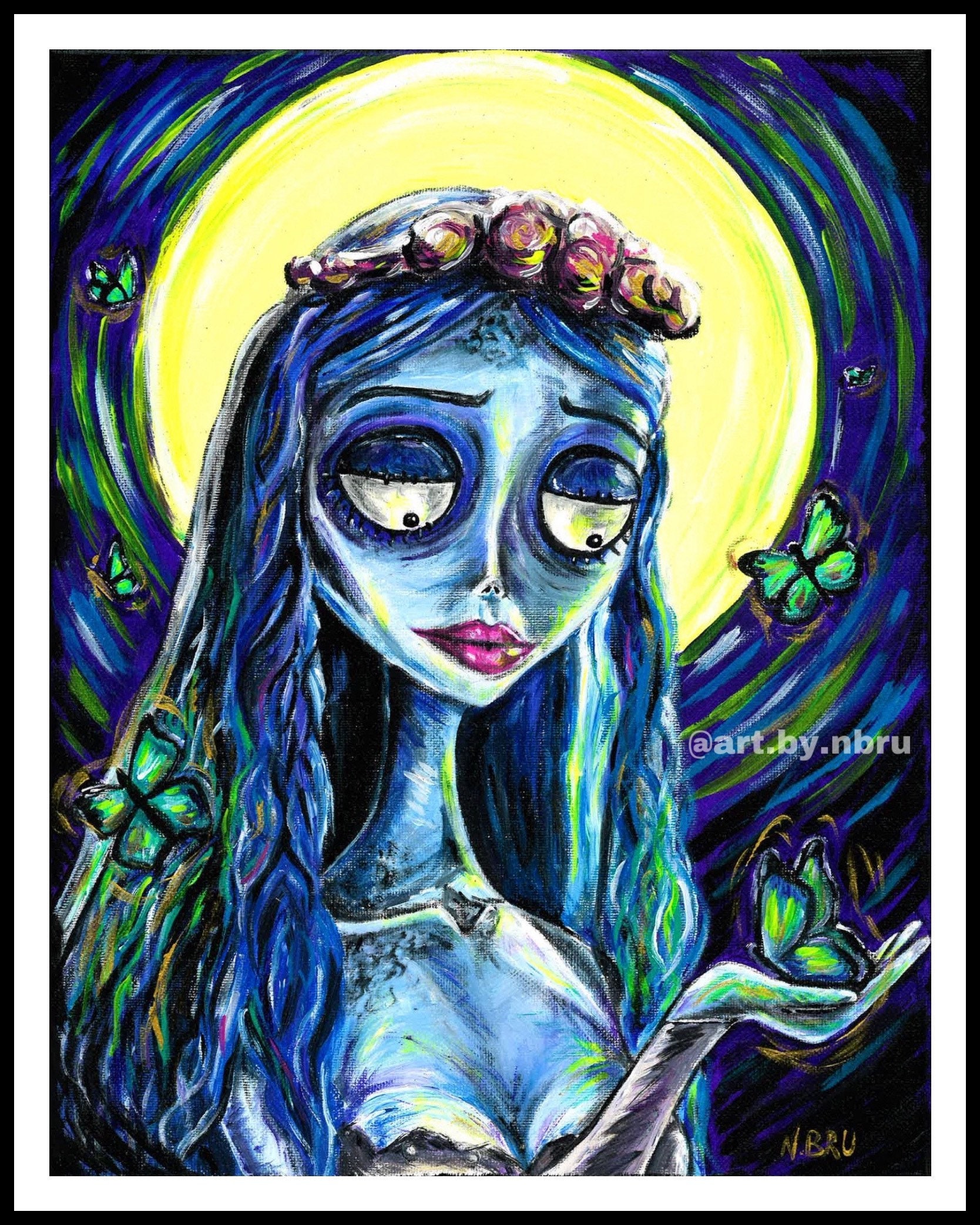 Corpse Bride Art Print | Etsy