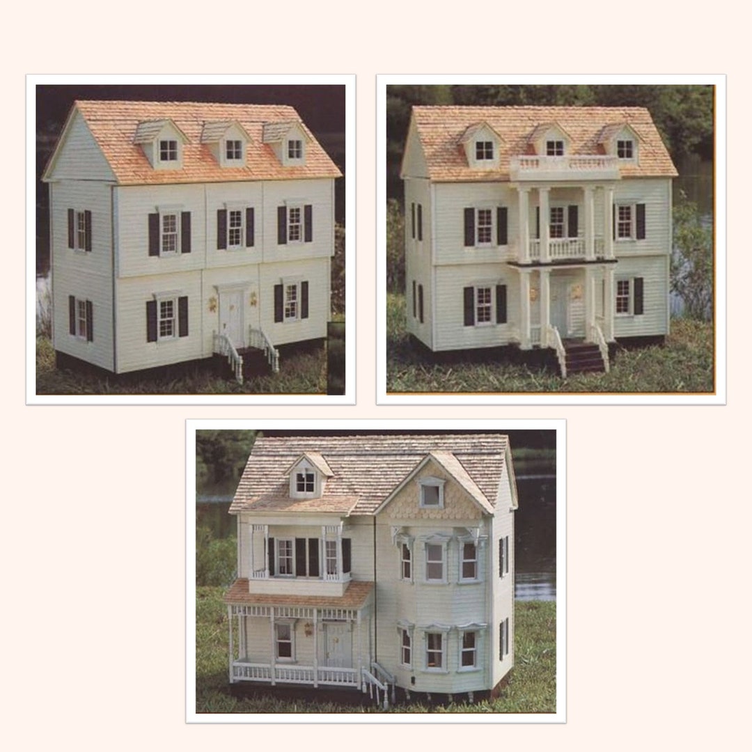 Building a Dollhouse | PDF Vintage Pattern | Digital Download - Etsy