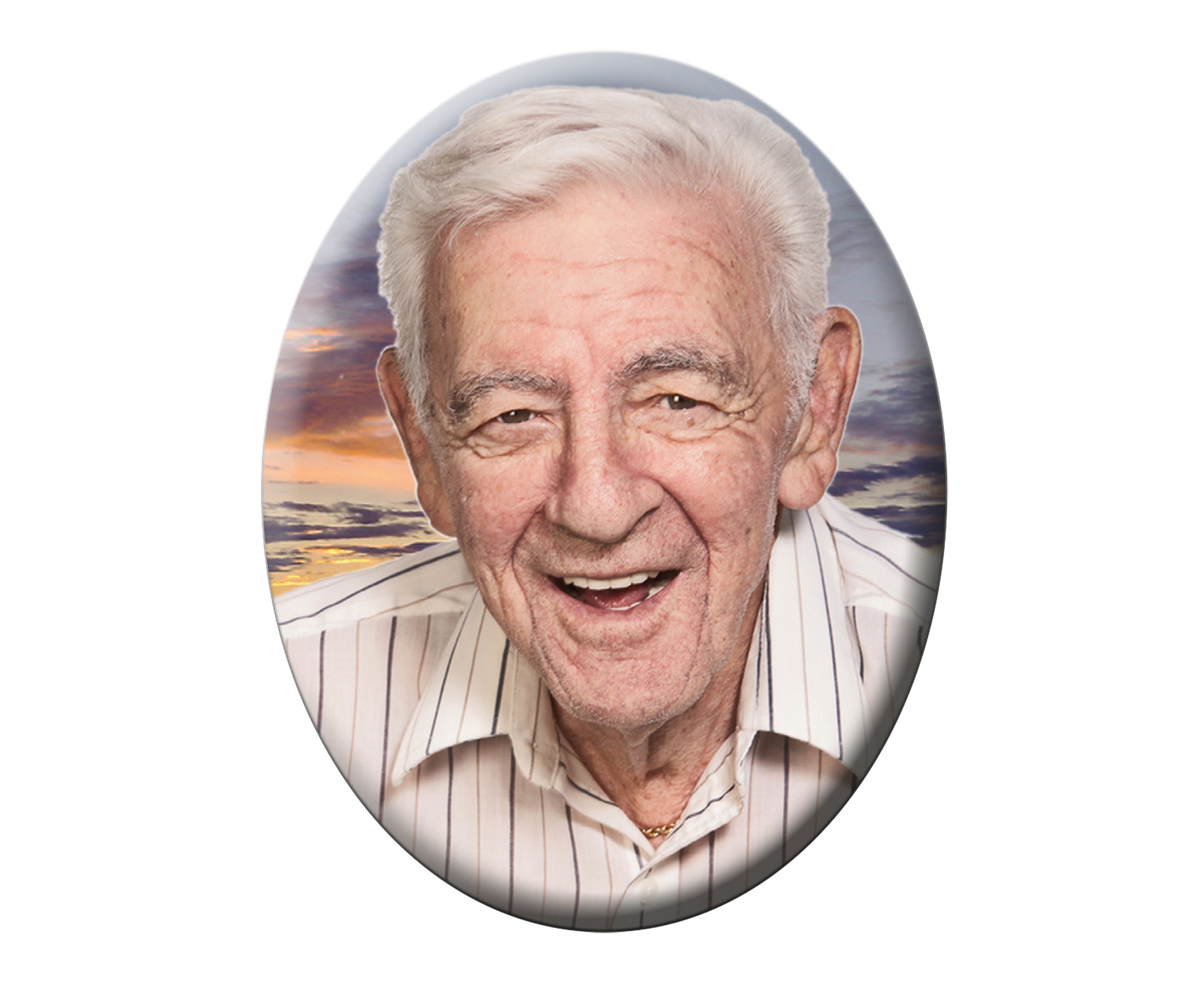 Personalised Photo Memorial Plaque - Cemetery Grave Marker - Custom ...