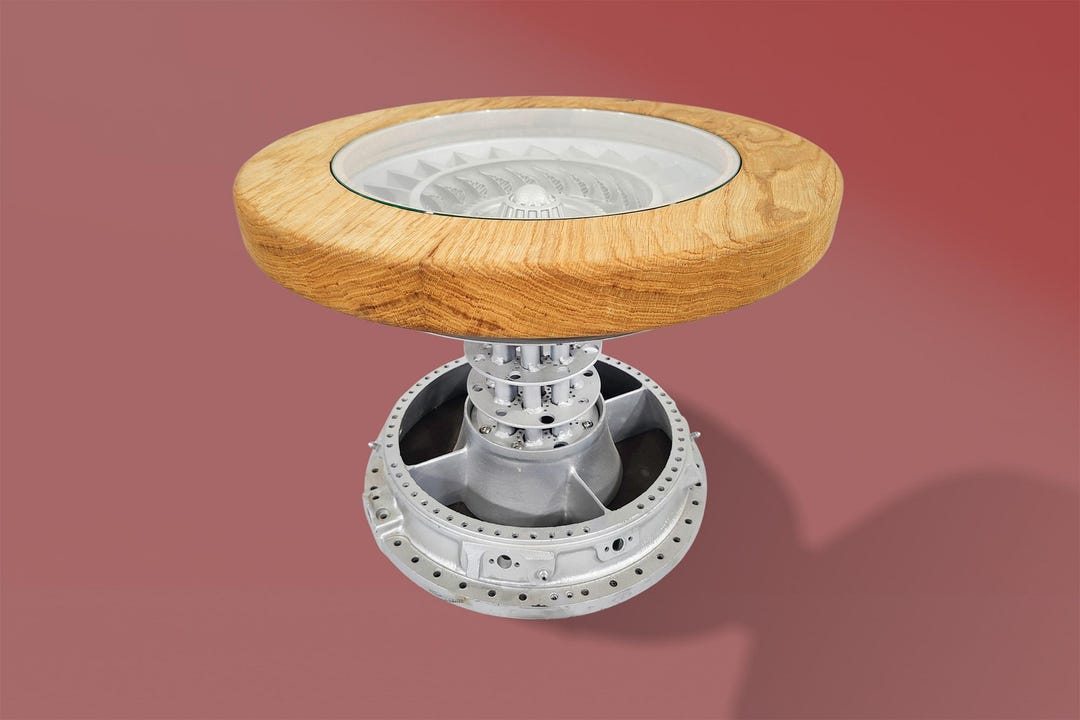 Helicopter Jet Engine Coffee Table Rolls Royce Gem - Etsy