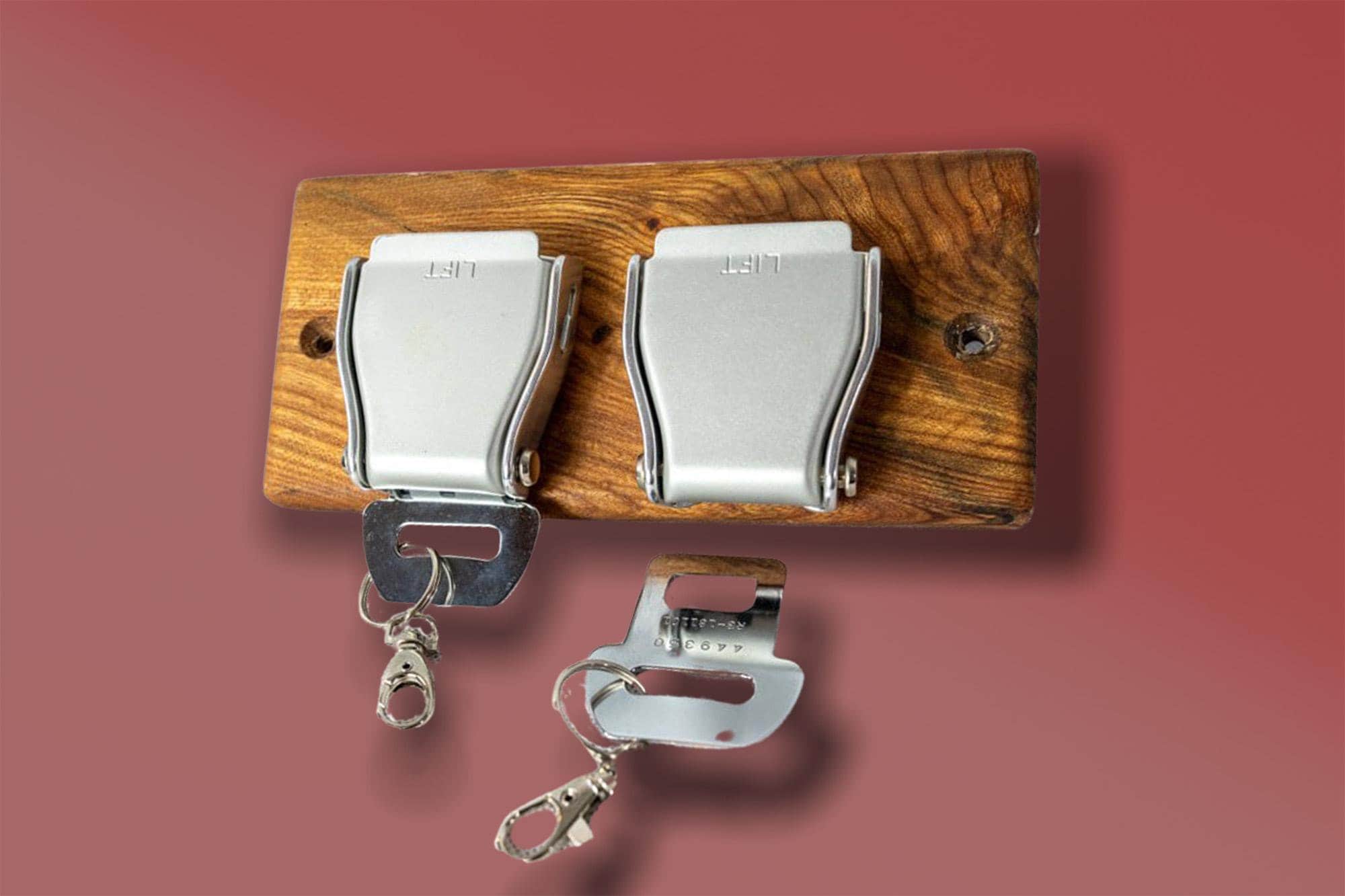 2 Belt Buckle Key Ring Rack - Etsy