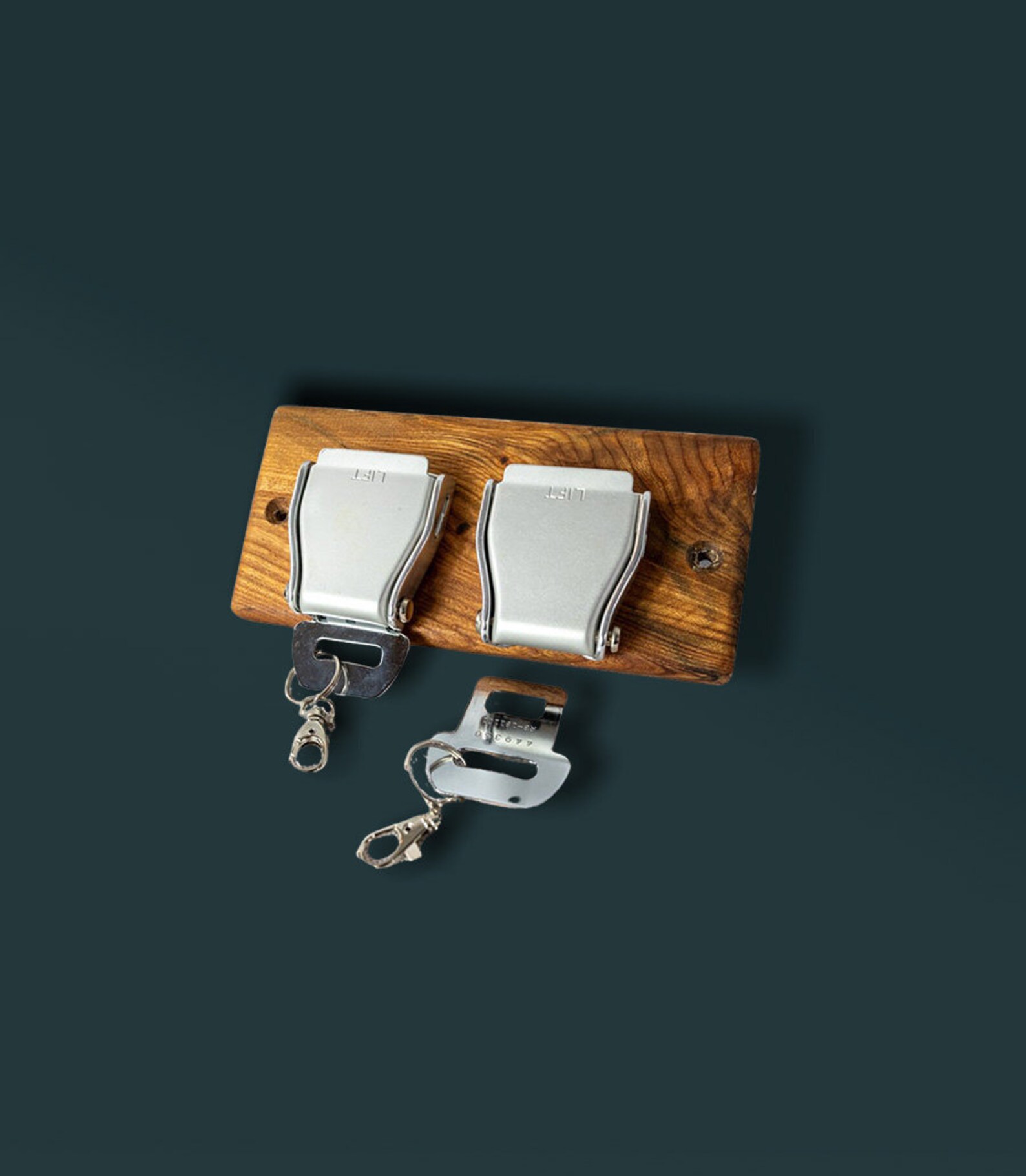 2 Belt Buckle Key Ring Rack - Etsy