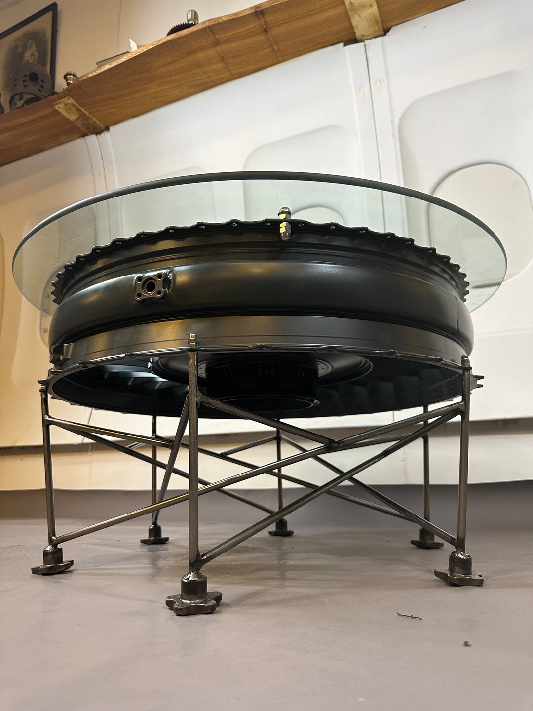 Coffee Table Rolls Royce RB199 Jet Engine Outer Casing RAF - Etsy