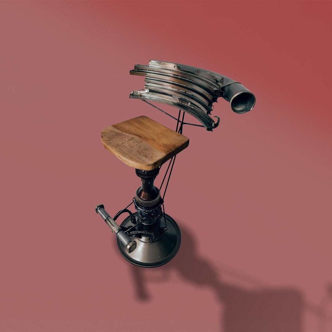 CFM56 Jet Engine Part Bar Stool - Etsy UK