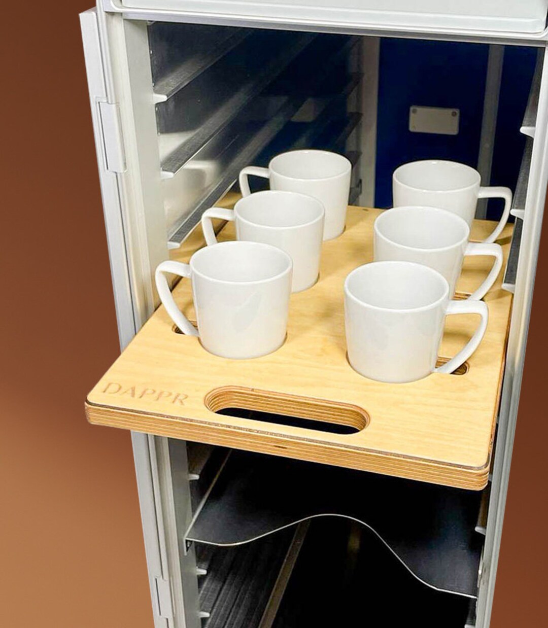 Dappr Coffee Mug Trolley Insert - Etsy