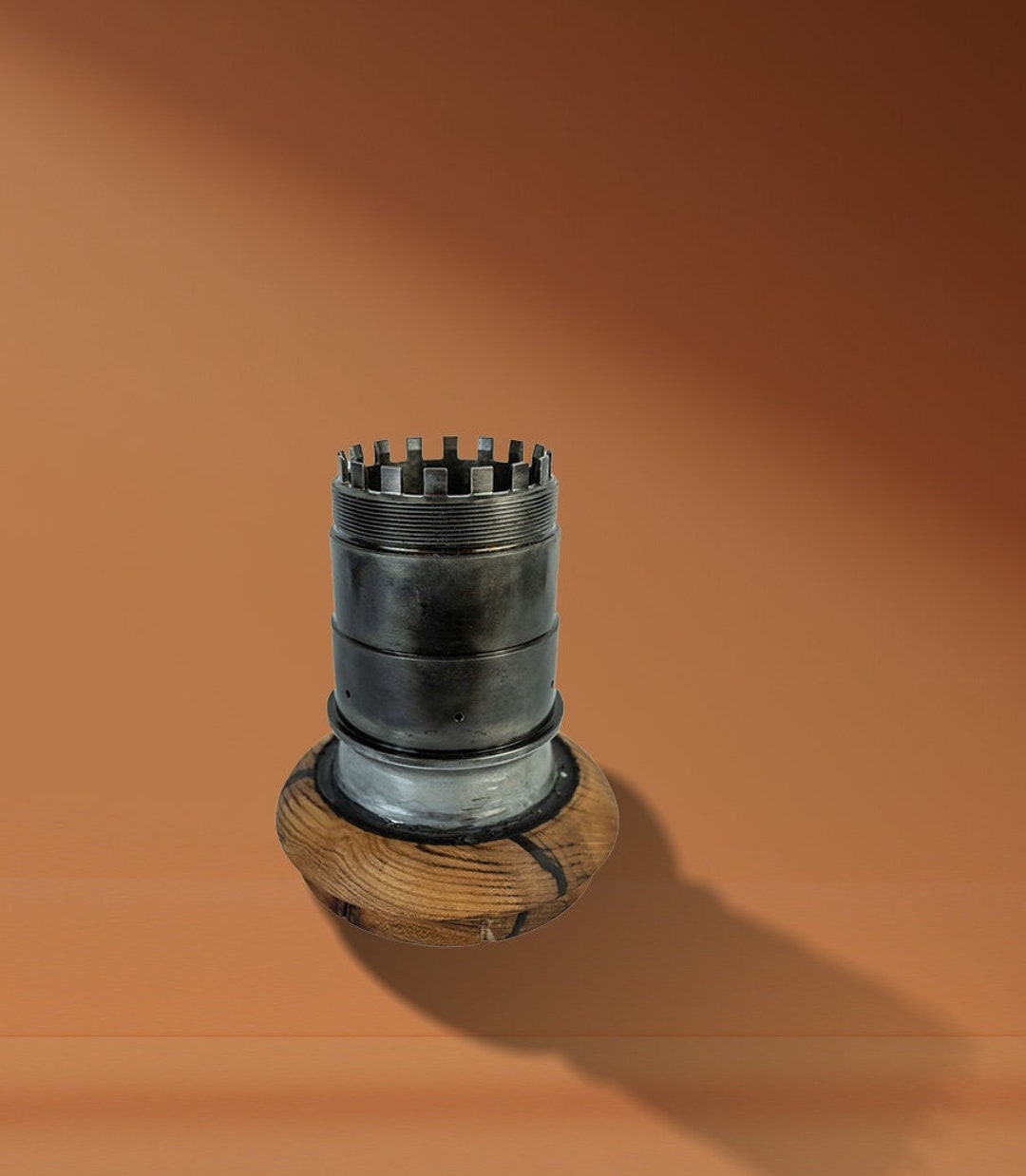 Main Jet Engine Shaft Pen Pot With Oak Base - Etsy