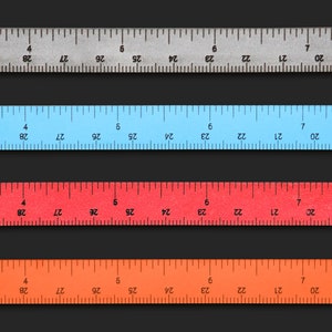 WRIST RULER Gold Tape Measure Bracelet Leather Cuff Leather Wrap ...